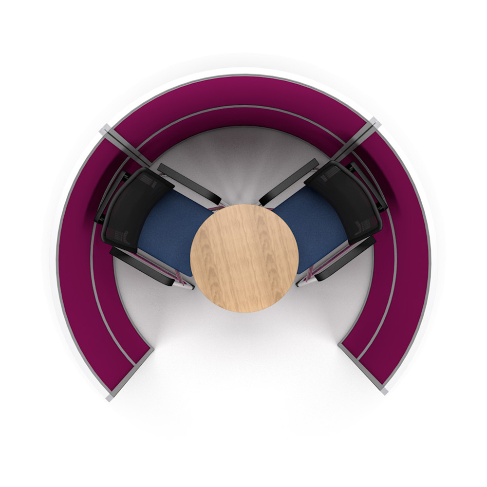 Round Office Meeting Pod | Office Meeting Booths | UK Made