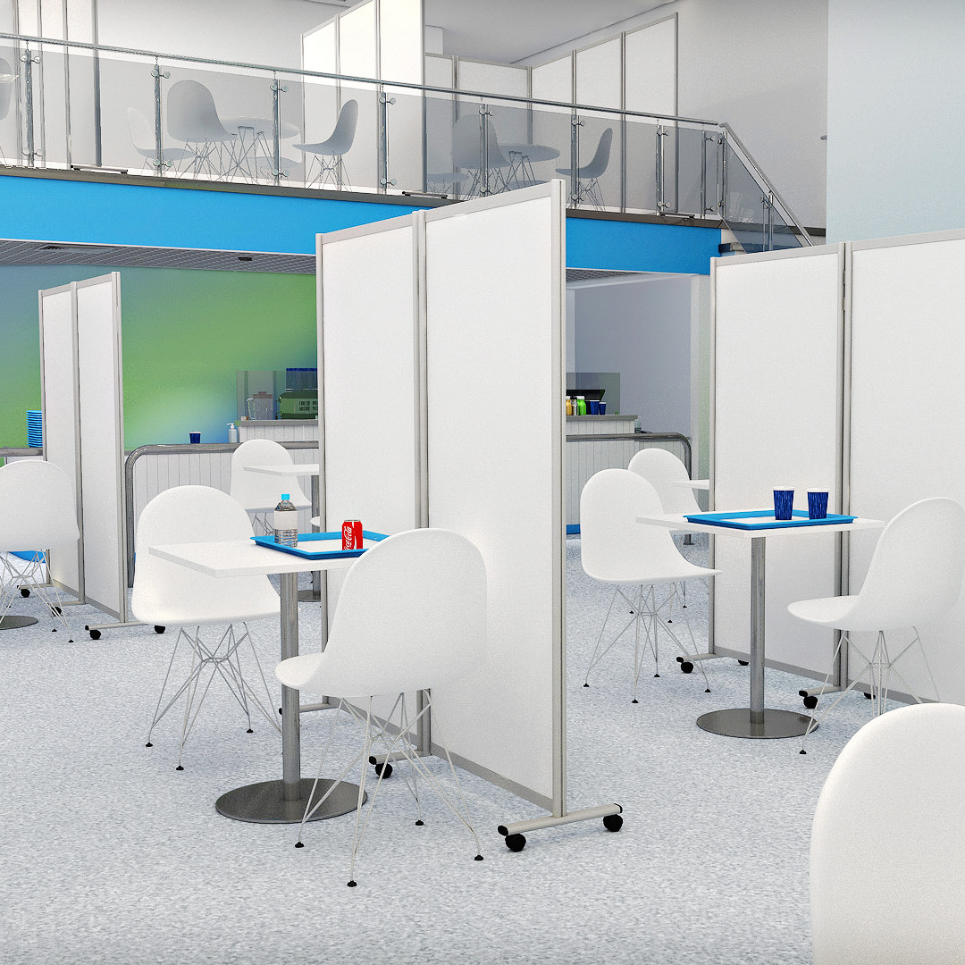 Portable Hospital Screens on Wheels | Medical Screens UK